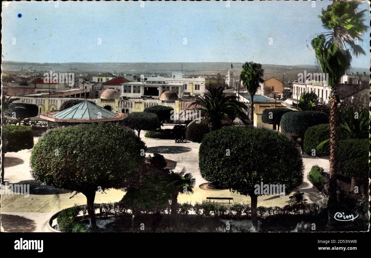 Menzel Bourguiba Ferryville Tunesien, Place Amiral Guepratte, Pavillon ...