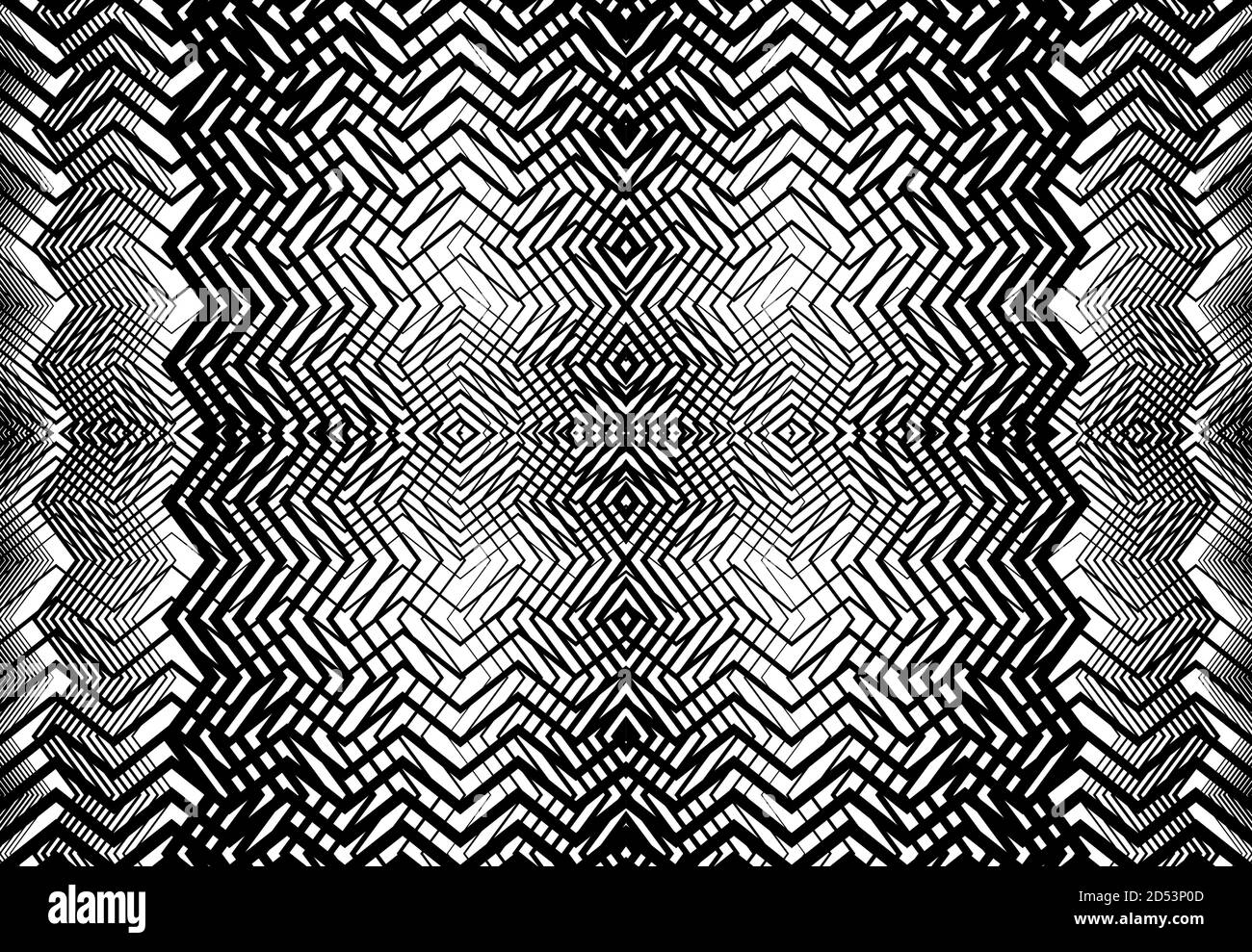 repeatable and tileable grid, mesh of zig-zag, criss-cross and wavy ...