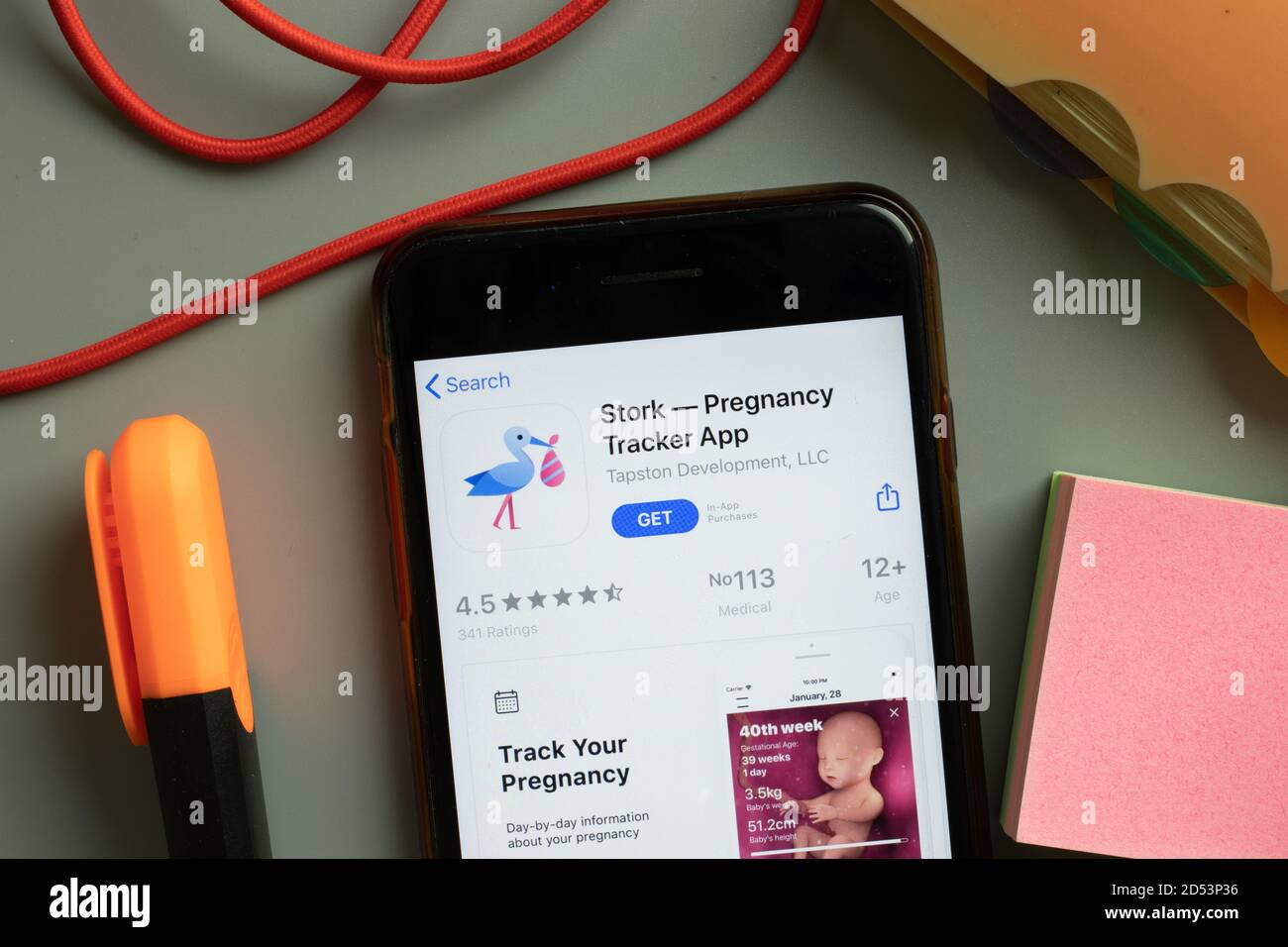 Stork app hi-res stock photography and images - Alamy