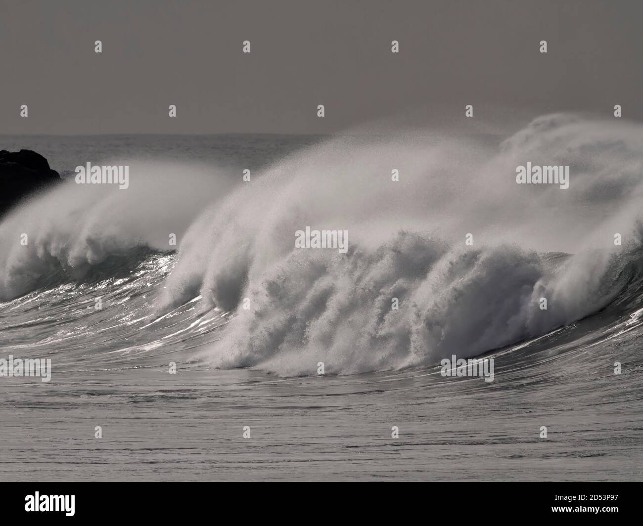 Wind spray from stormy hi-res stock photography and images - Alamy