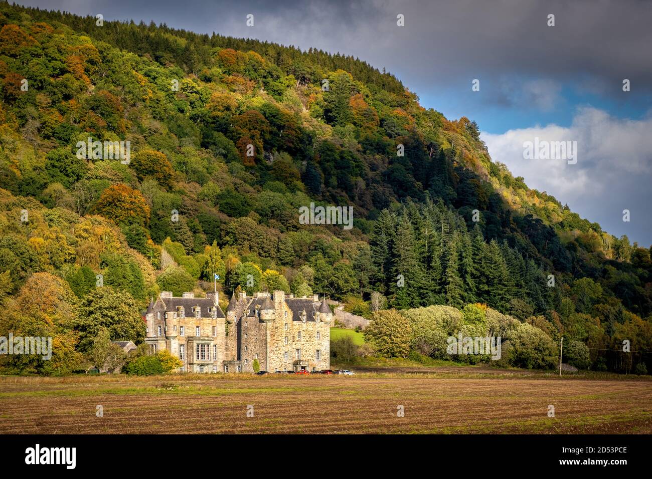 Castle Menzies, Weem, Aberfeldy, Scotland, UK Stock Photo - Alamy