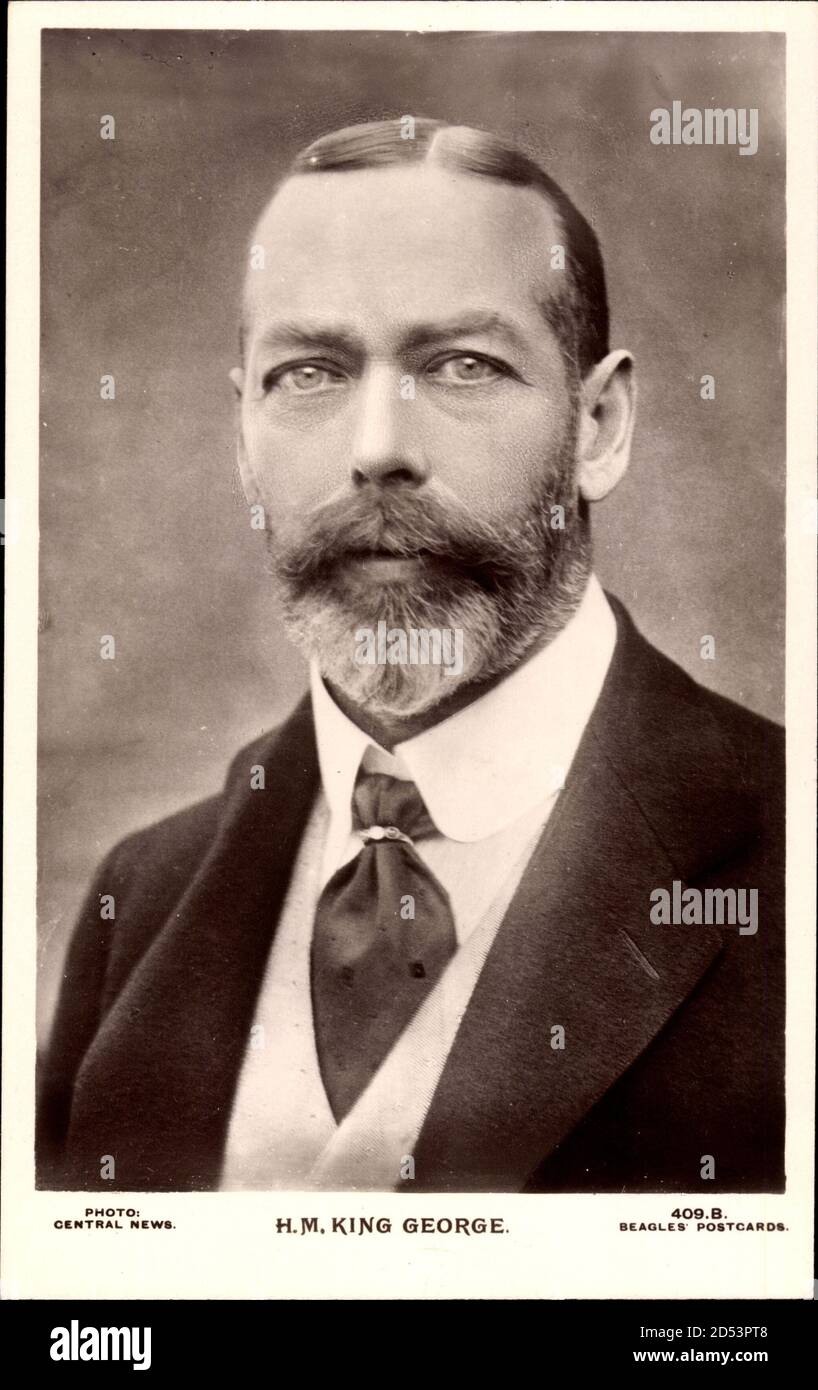 König Georg V. von England, Portrait, HRH King George | usage worldwide ...