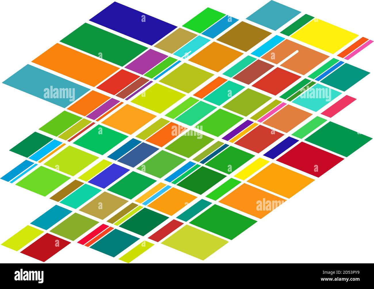 Tessallation, mosaic abstract colorful, multicolor and geometric ...