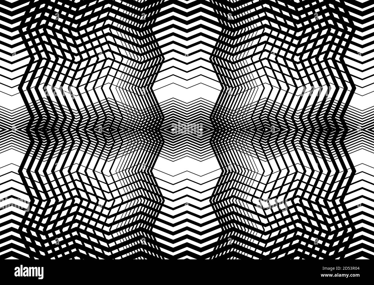 repeatable and tileable grid, mesh of zig-zag, criss-cross and wavy ...