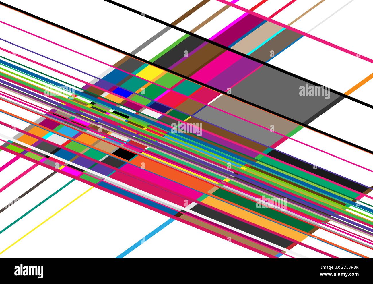 Messy tiles Cut Out Stock Images & Pictures - Alamy