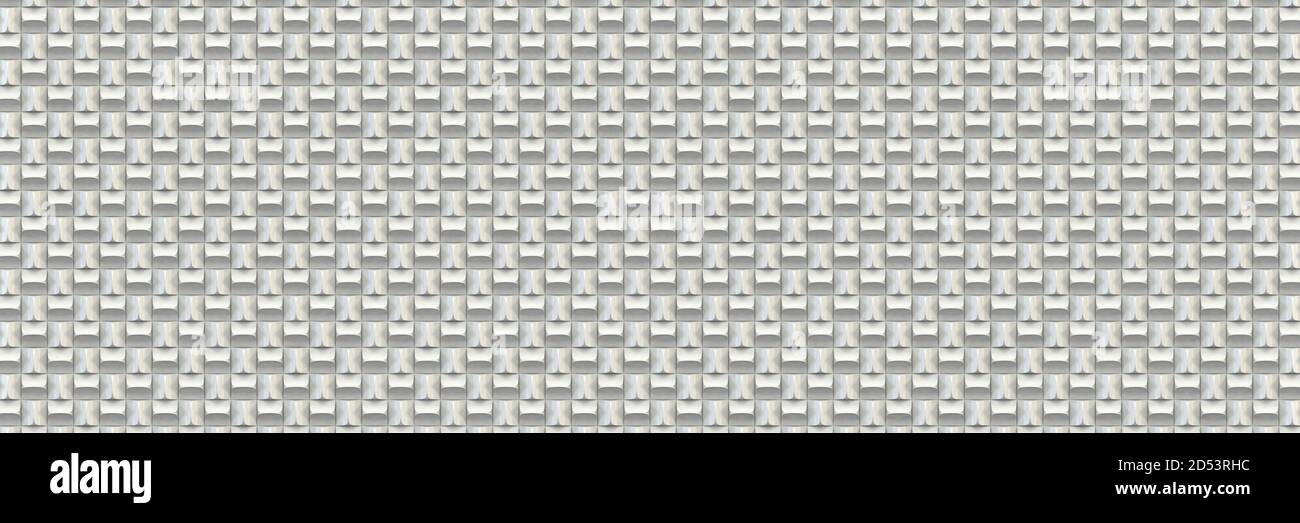 Abstract wall tiles texture background 3D render illustration isolated ...
