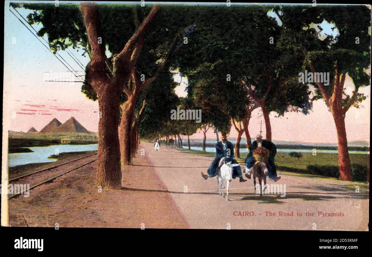 Cairo pyramids aerial hi-res stock photography and images - Alamy