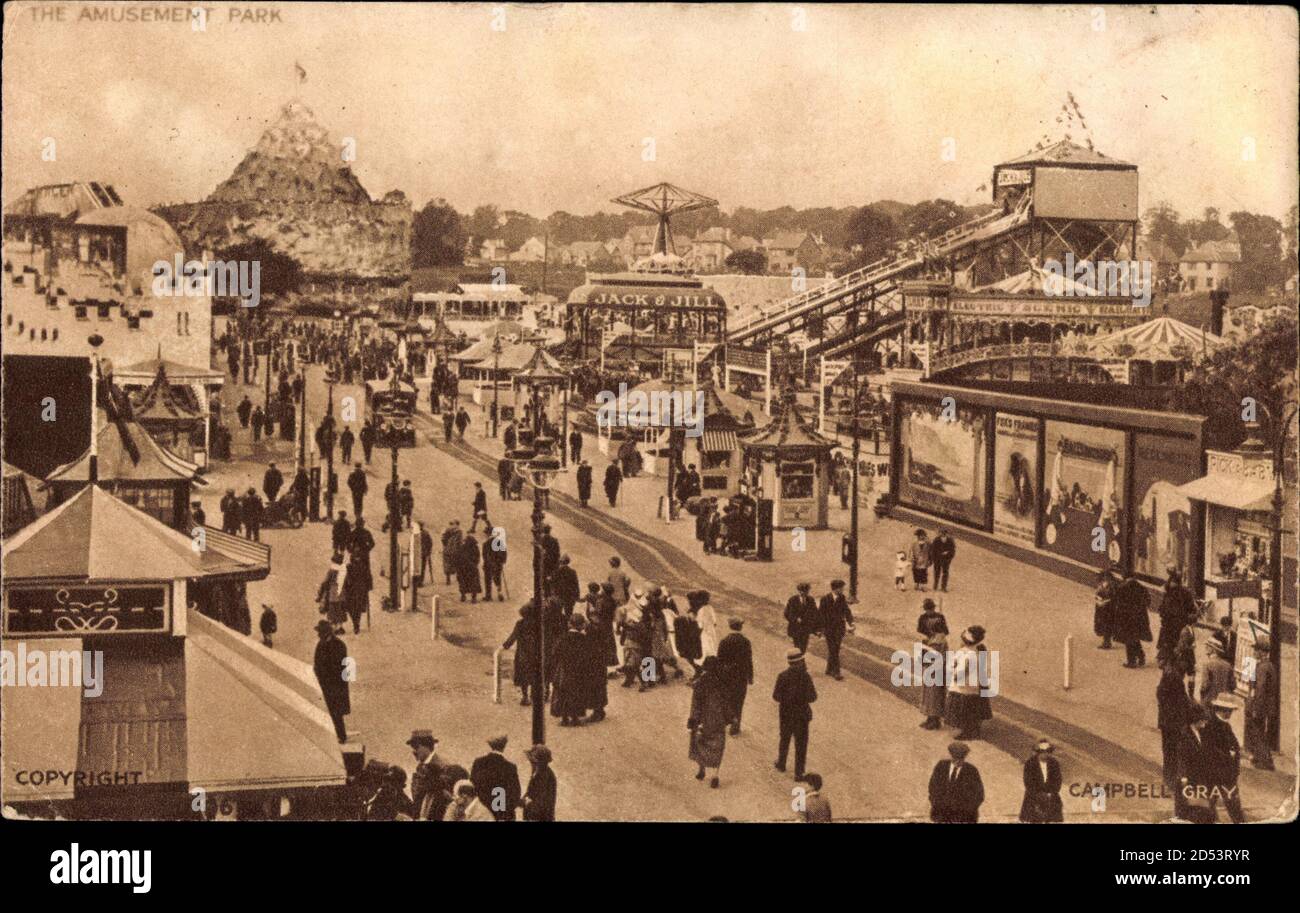 Wembley London, British Empire Exhibition 1924, Amusement Park | usage ...