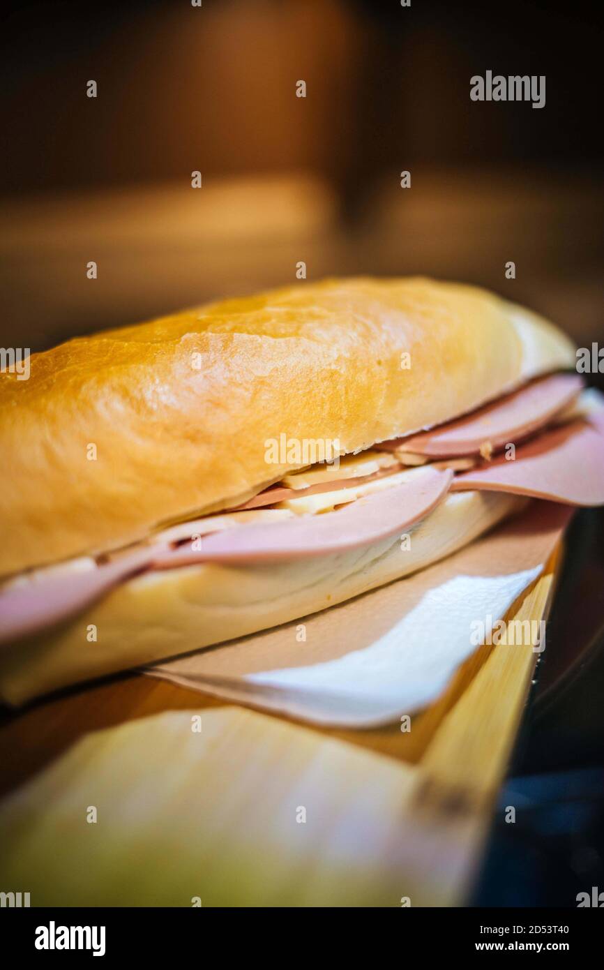 Vertical closeup shot of a delicious-looking sandwich Stock Photo - Alamy