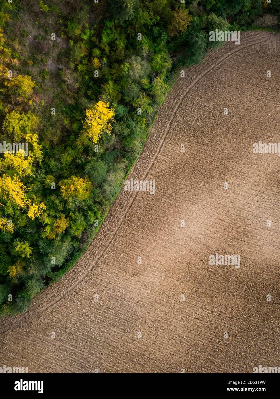 Aerial view umbrian landscape hi-res stock photography and images - Alamy