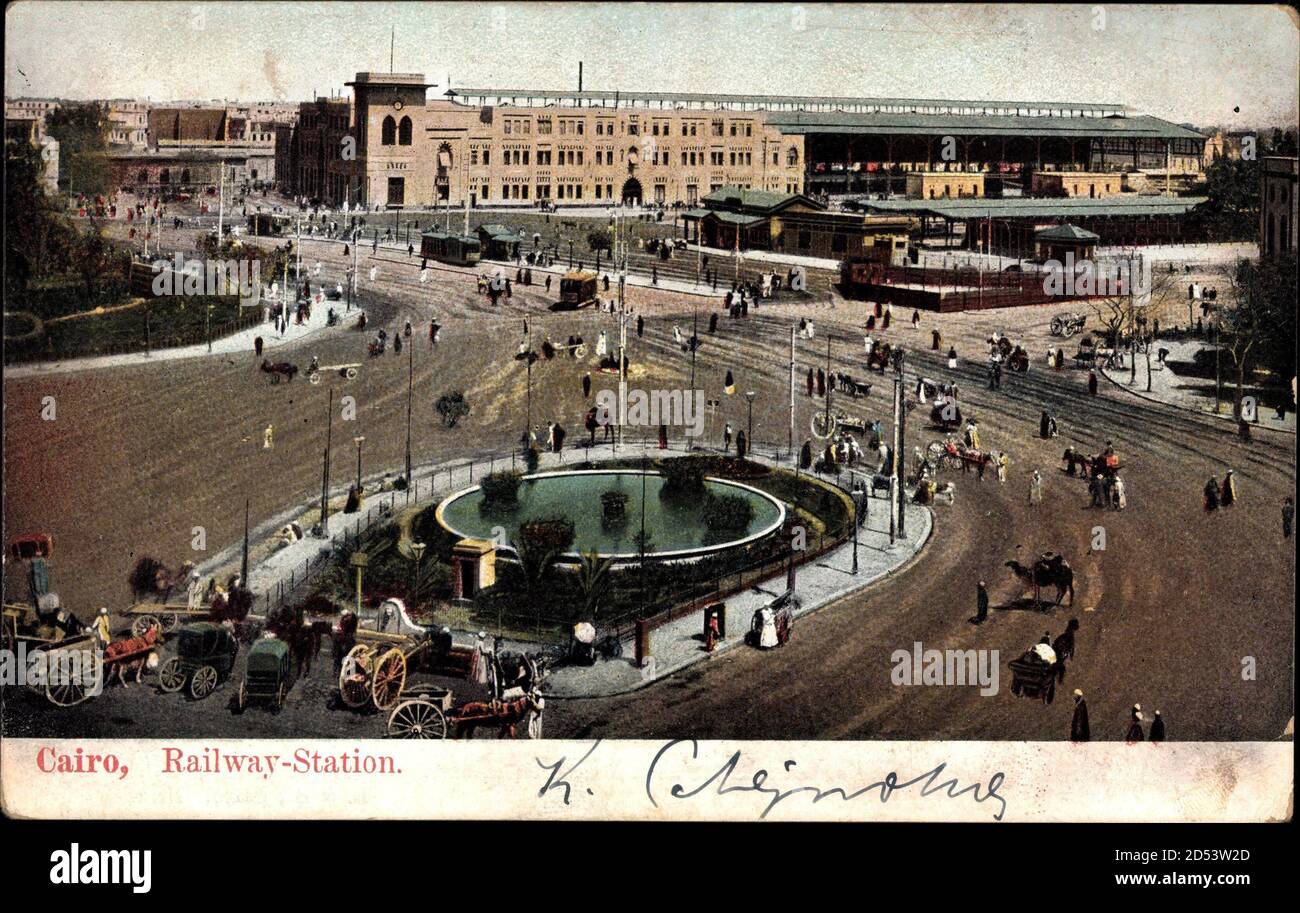 Railway egypt historical hi-res stock photography and images - Alamy