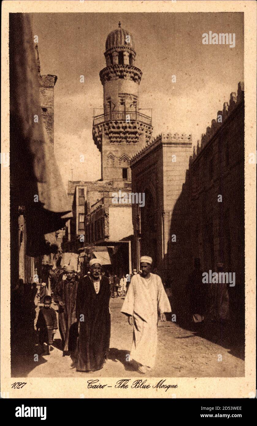 Cairo Kairo Ägypten, The Blue Mosque, Die blaue Moschee | usage ...
