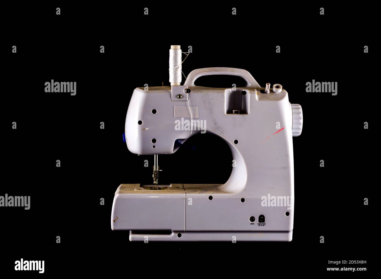 Old Vintage Sewing Machine Stock Photo - Alamy