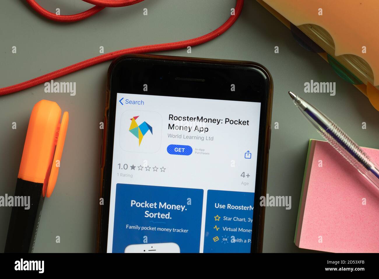 Roostermoney app hi-res stock photography and images - Alamy