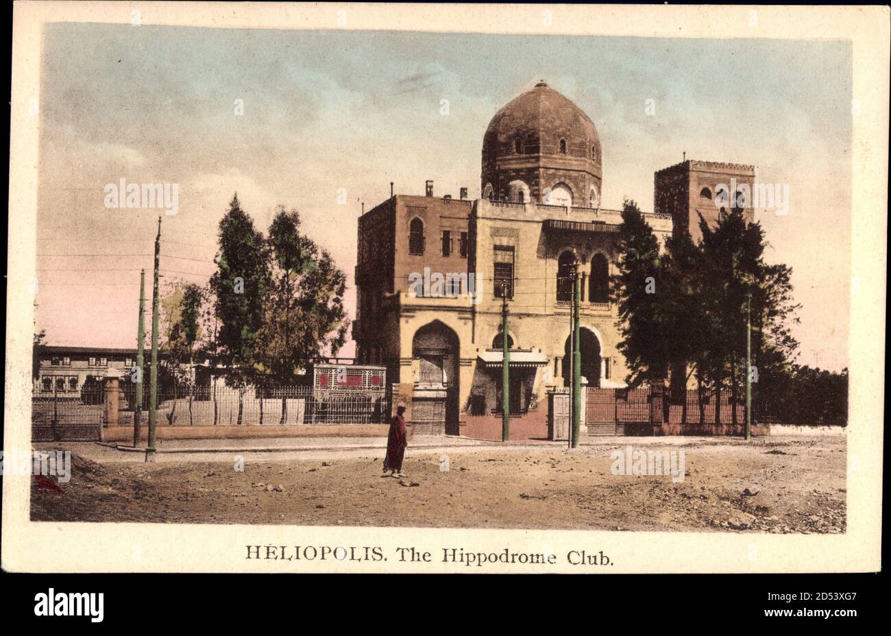 Heliopolis Cairo Kairo Ägypten, The Hippodrome Club, Gebäude, Straße ...