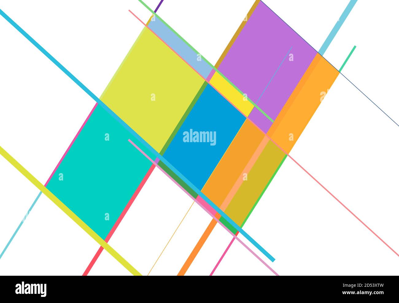 Messy tiles Cut Out Stock Images & Pictures - Alamy