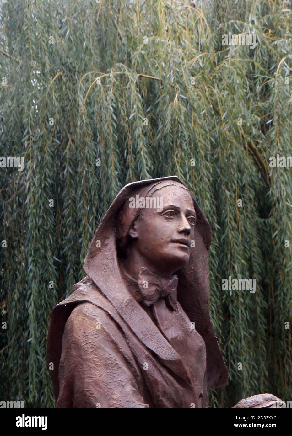 New York, NY, USA. 12th Oct, 2020. The unveiling of the Mother Cabrini ...