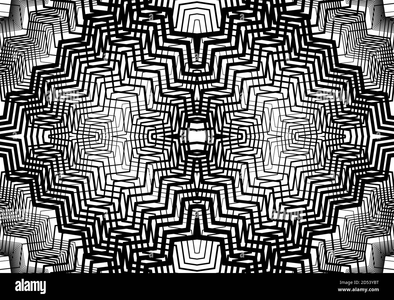 repeatable and tileable grid, mesh of zig-zag, criss-cross and wavy ...