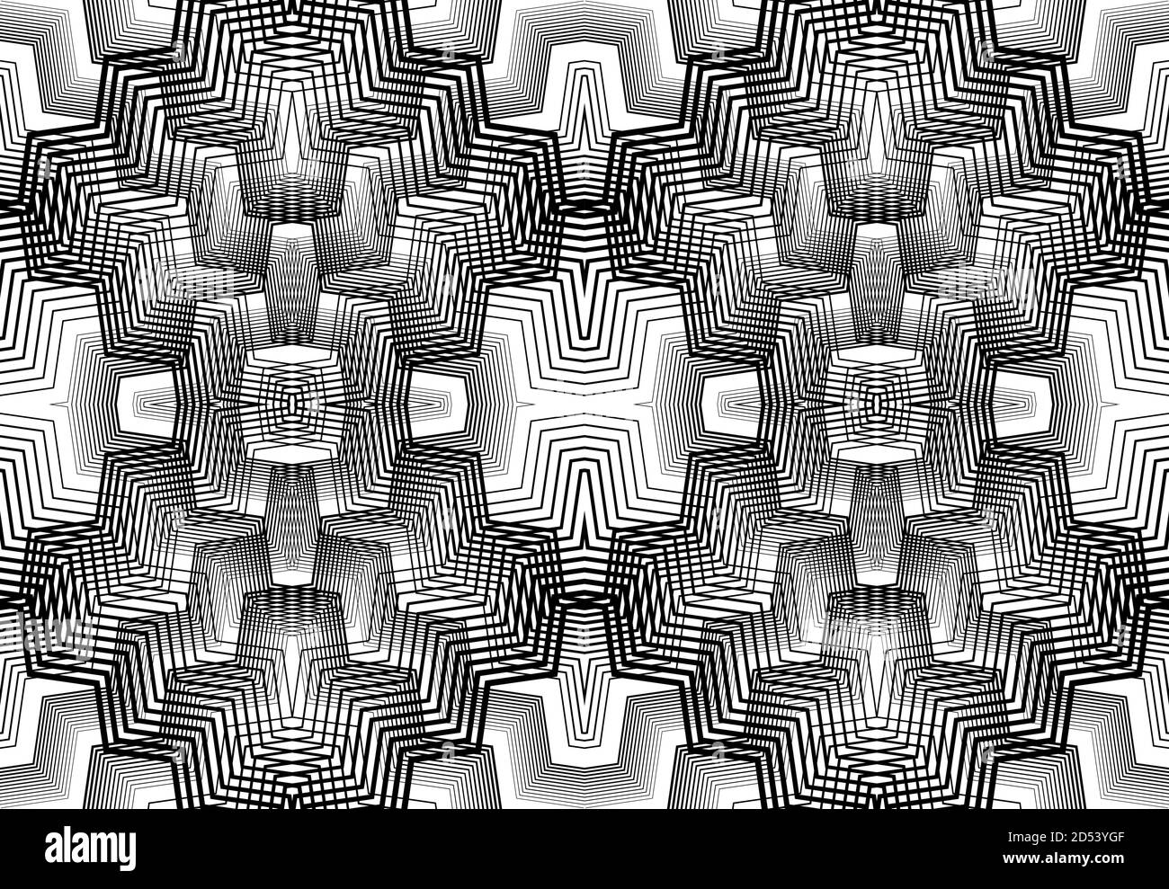 repeatable and tileable grid, mesh of zig-zag, criss-cross and wavy ...