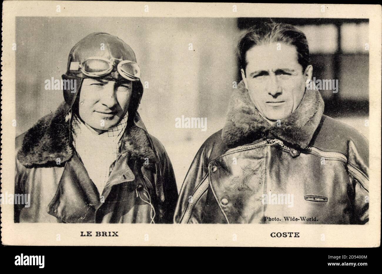 Joseph Le Brix, Dieudonné Costes, Flugstreckenrekord | usage worldwide ...