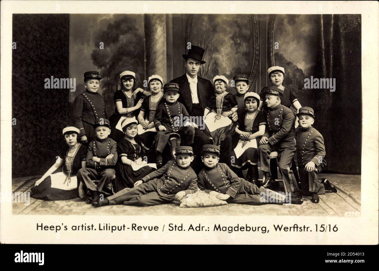 Heeps artist. Liliput Revue, Magdeburg, Werftstraße 15, Varieté | usage ...