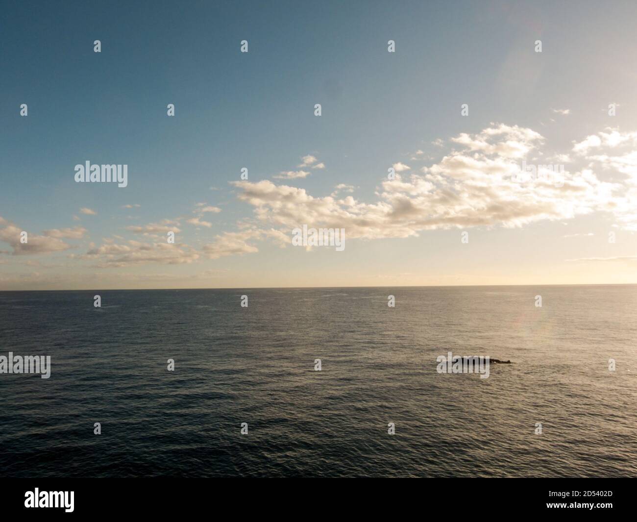 Beautiful Colored Sunset Stock Photo - Alamy