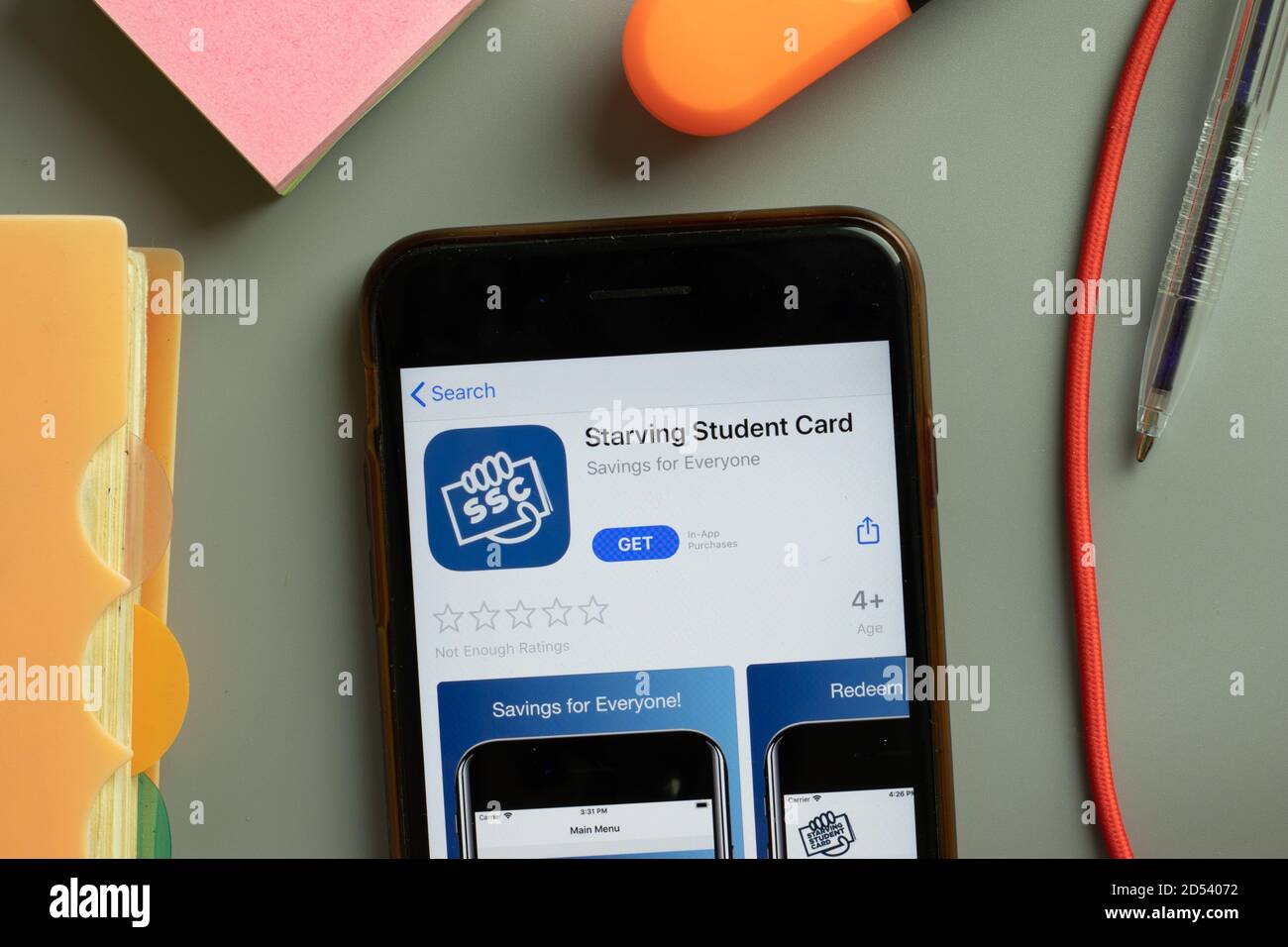 Starving student card hi-res stock photography and images - Alamy