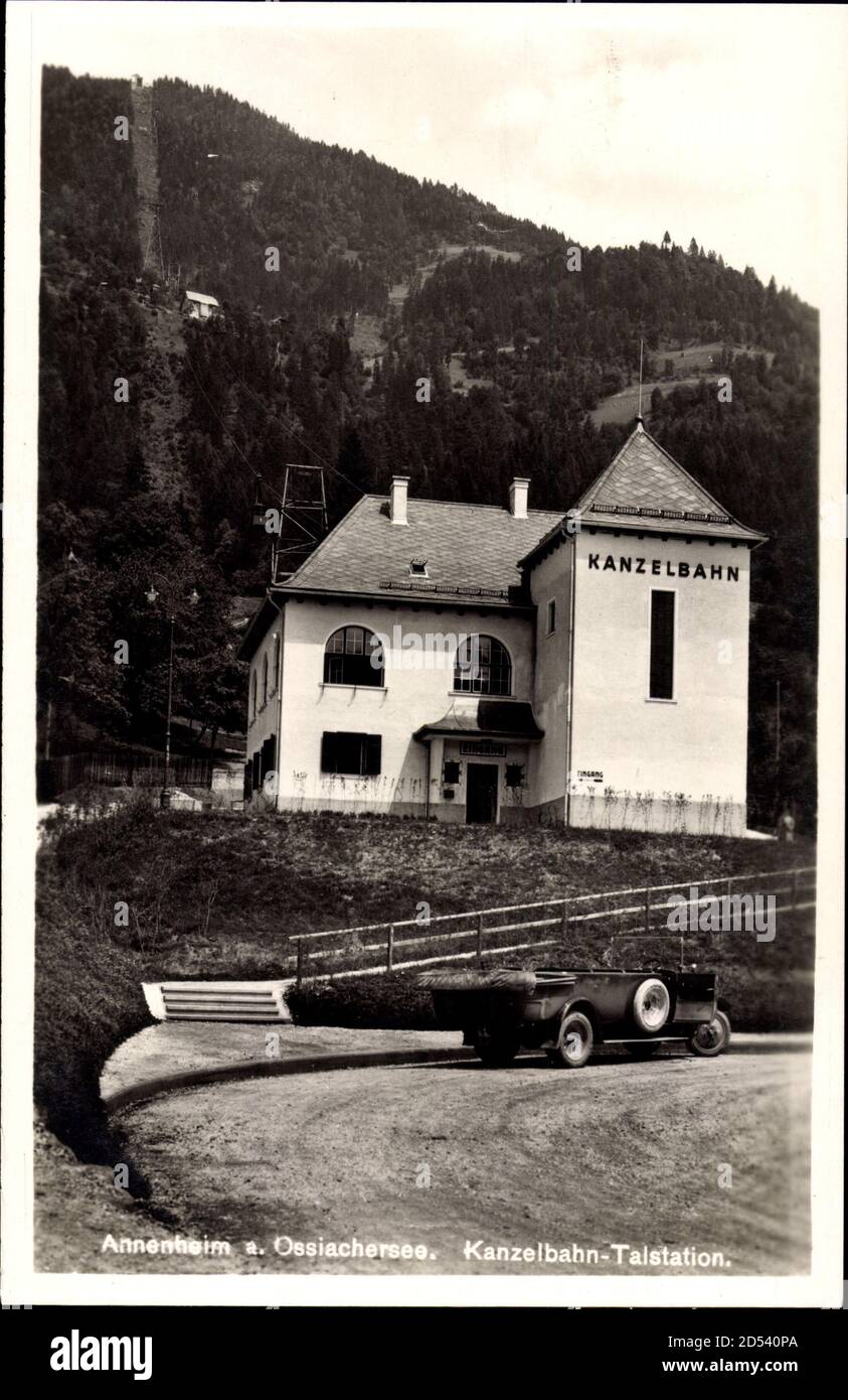 Annenheim Treffen Ossiachersee Kärnten, Kanzelbahn Talstation | usage ...