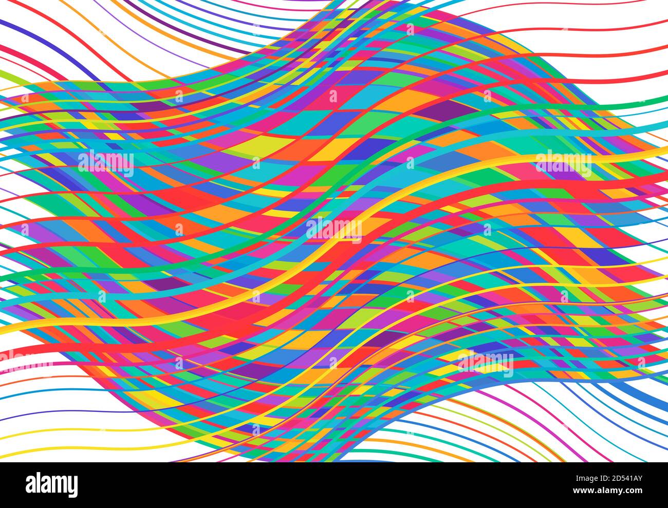 mosaic background, tessellation pattern. colorful wavy, waving and ...
