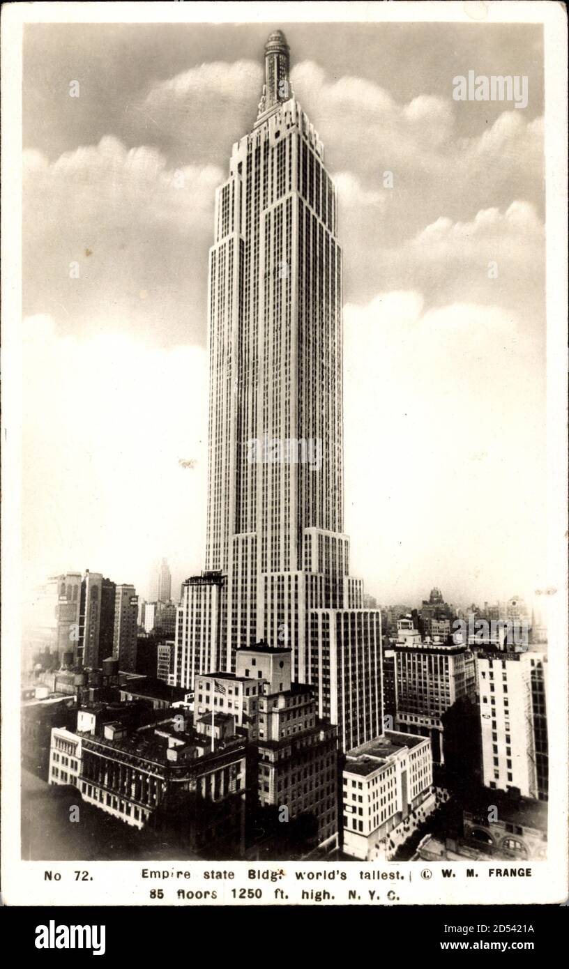 New York City USA, Empire State Building, Skyscraper | usage worldwide ...