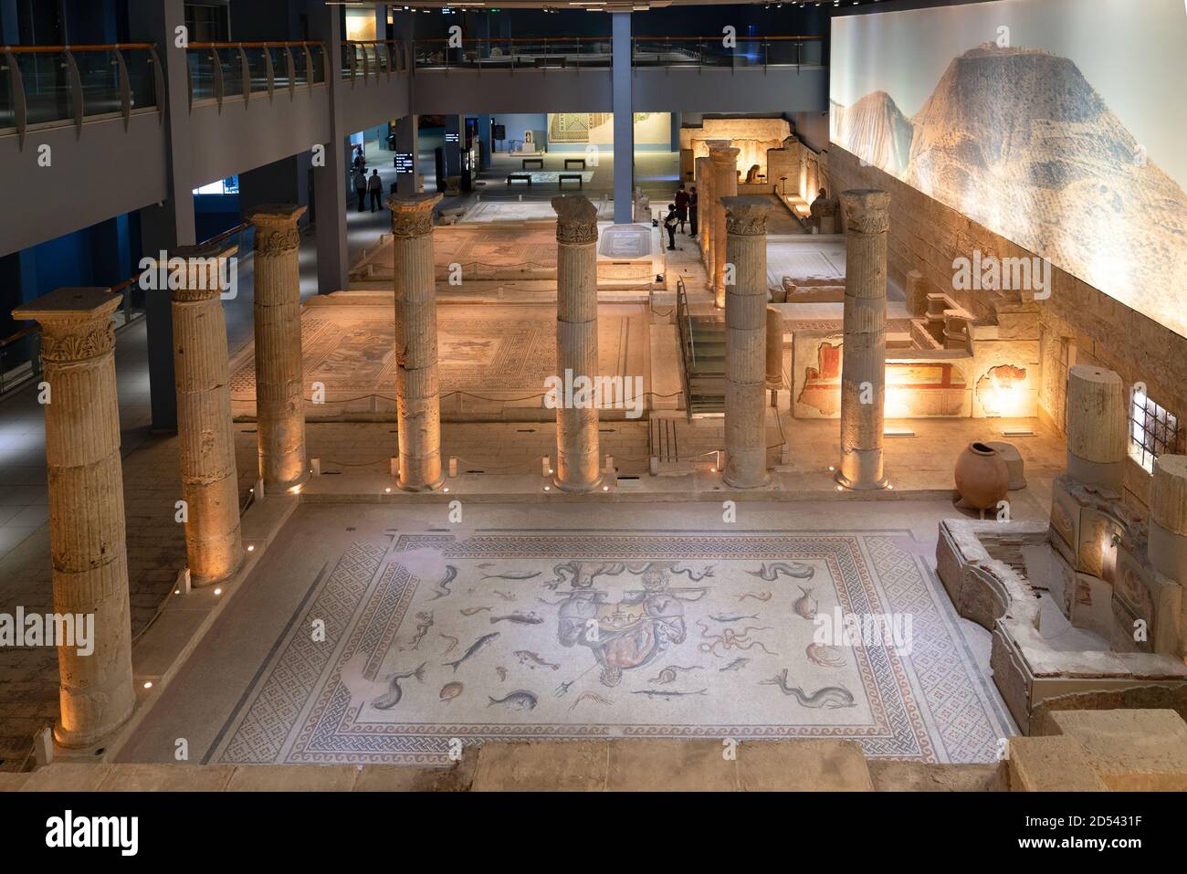 Zeugma mosaic museum hi-res stock photography and images - Alamy