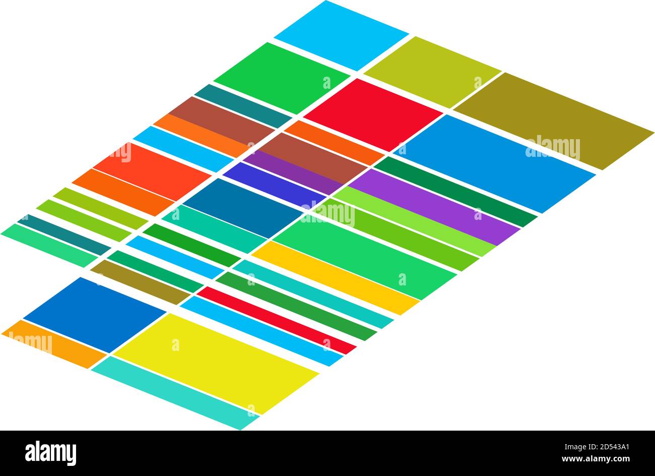 Tessallation, mosaic abstract colorful, multicolor and geometric ...