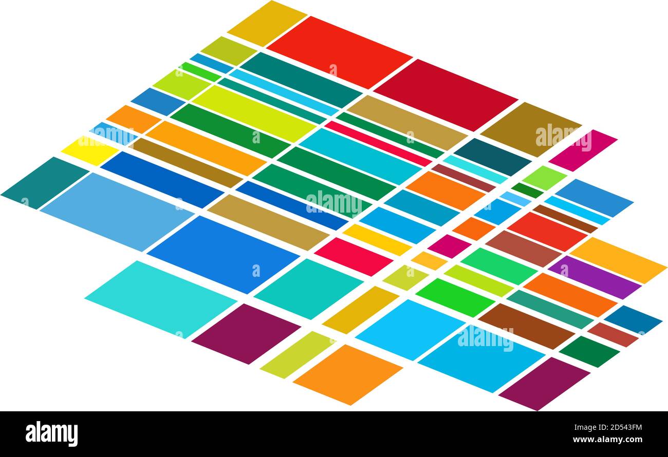 Tessallation, mosaic abstract colorful, multicolor and geometric ...