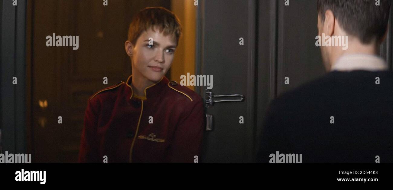 THE DOORMAN, from left: Ruby Rose, Rupert Evans, 2020. © Lionsgate Home ...