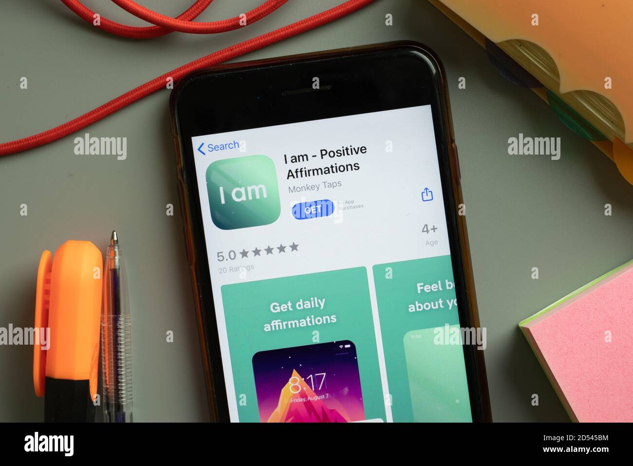 I am app hi-res stock photography and images - Alamy