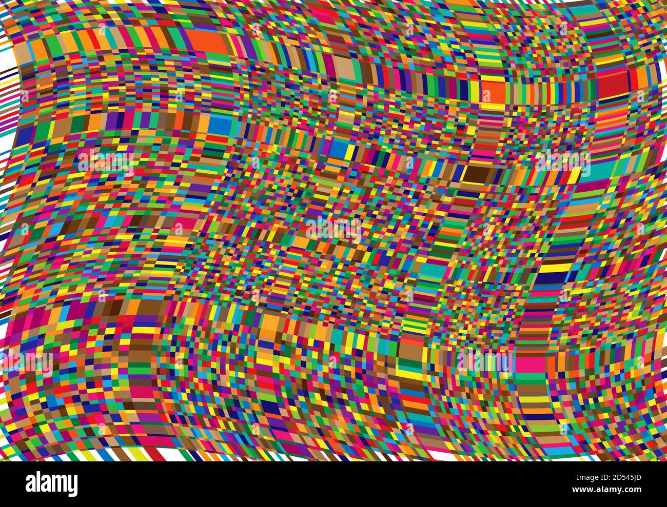 mosaic background, tessellation pattern. colorful wavy, waving and ...