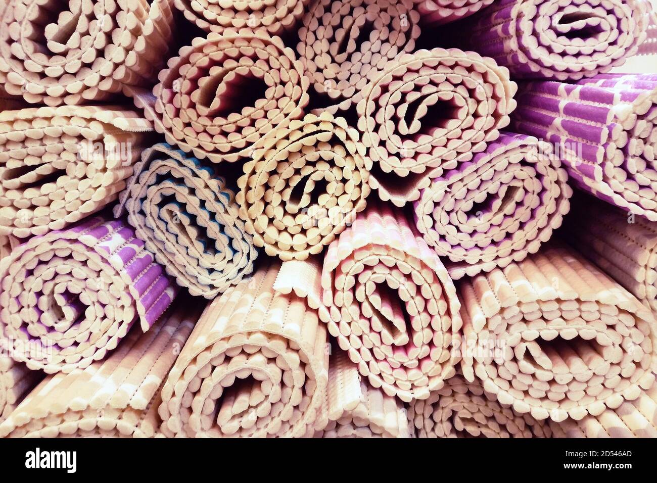 Texture of rubber rolled bath carpets, background Stock Photo - Alamy