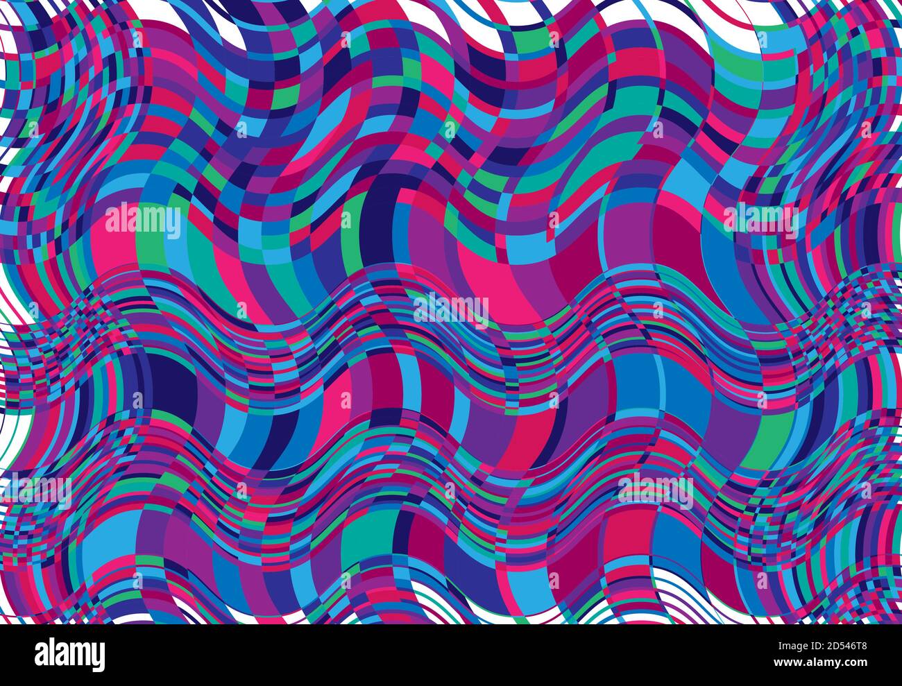 mosaic background, tessellation pattern. purple wavy, waving and ...