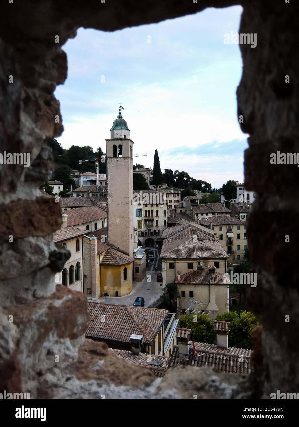 View on Asolo Stock Photo - Alamy