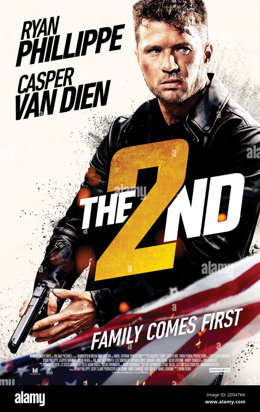 THE 2ND, (aka THE SECOND), US poster, Ryan Phillippe, 2020. © Momentum ...