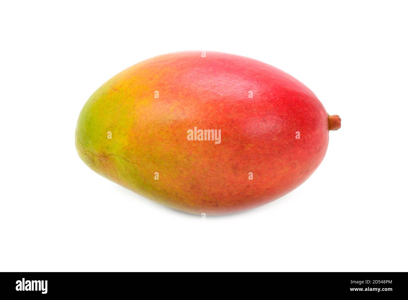 Whole ripe mango isolated on white background Stock Photo - Alamy