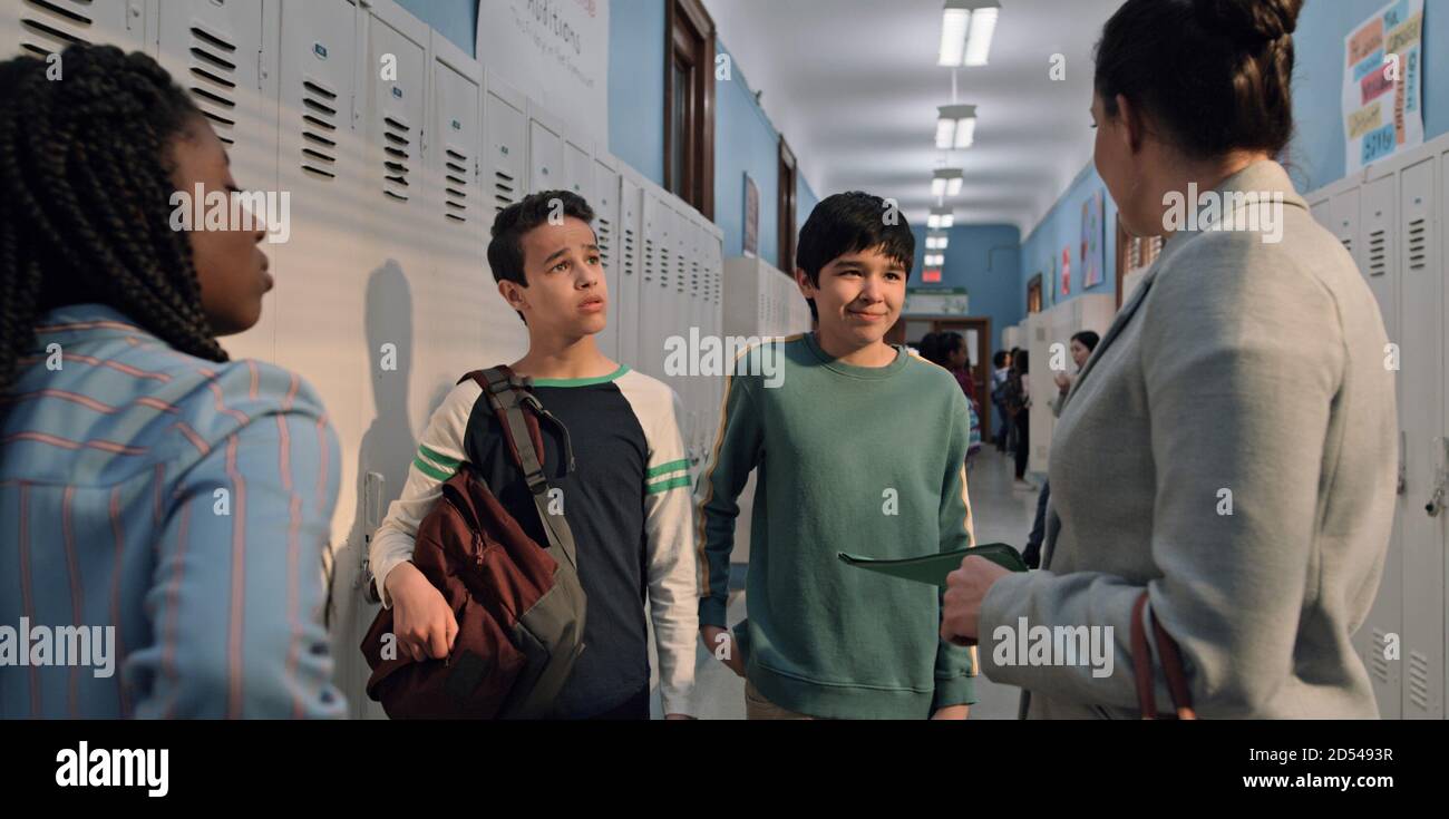 GHOSTWRITER, from left: Amadi Chapata, Justin Sanchez, Isaac Arellanes, Nicola Correia-Demaude ...