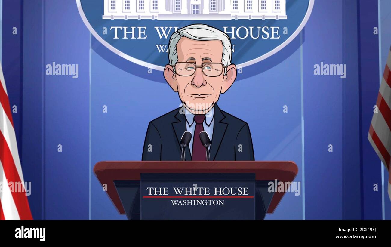OUR CARTOON PRESIDENT, Dr. Anthony Fauci , 'Party Unity', (Season 3, ep ...