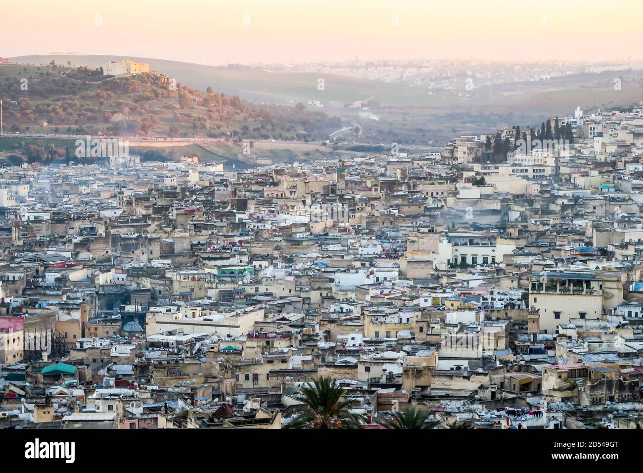 View of Medina in fes morocco, photo as background Stock Photo - Alamy
