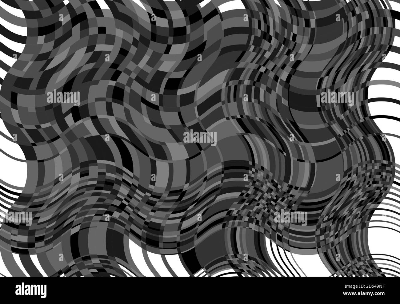 mosaic background, tessellation pattern. dark wavy, waving and undulate ...