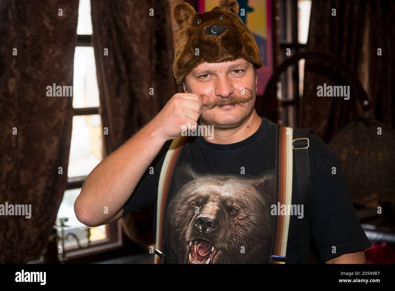 Moscow, Russia. 4th April, 2015. The Third Russian Beard and Mustache ...