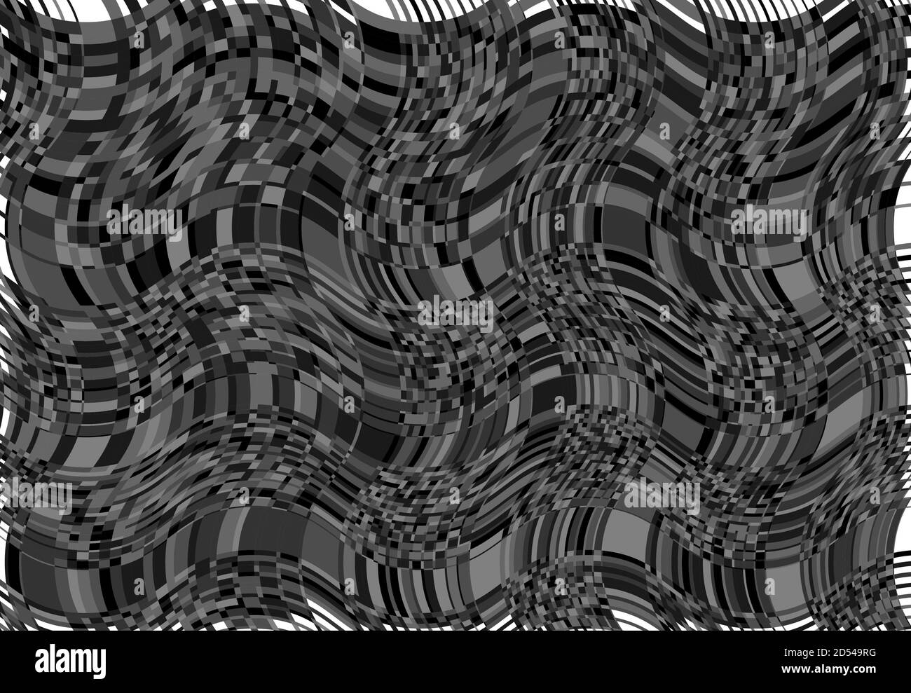 mosaic background, tessellation pattern. dark wavy, waving and undulate ...