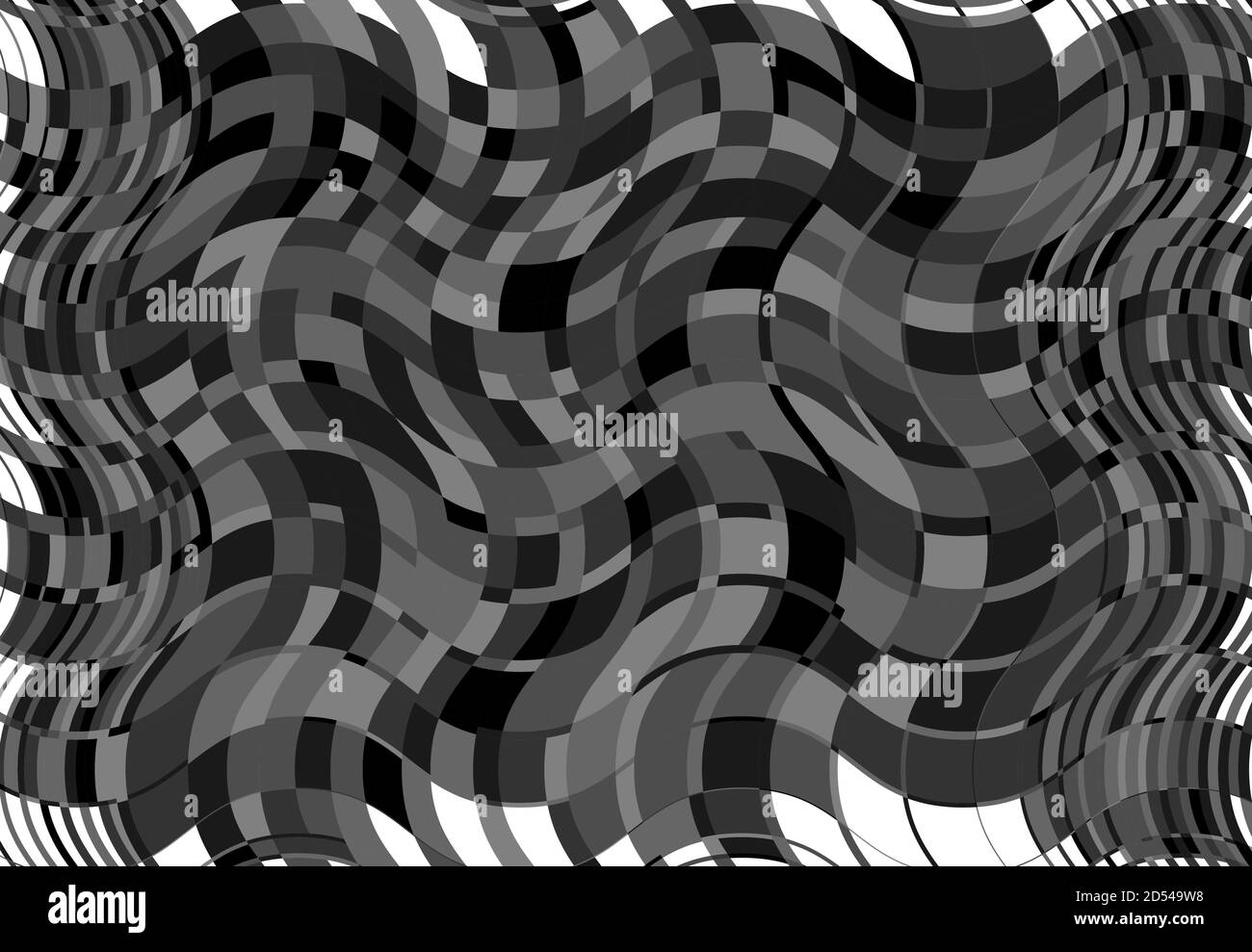 mosaic background, tessellation pattern. dark wavy, waving and undulate ...