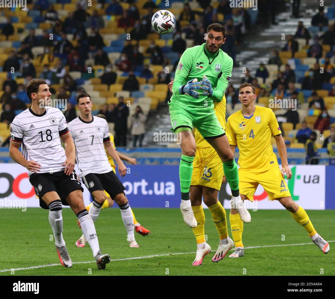 Goretzka goalkeeper georgiy bushchan bushchan hi-res stock photography ...