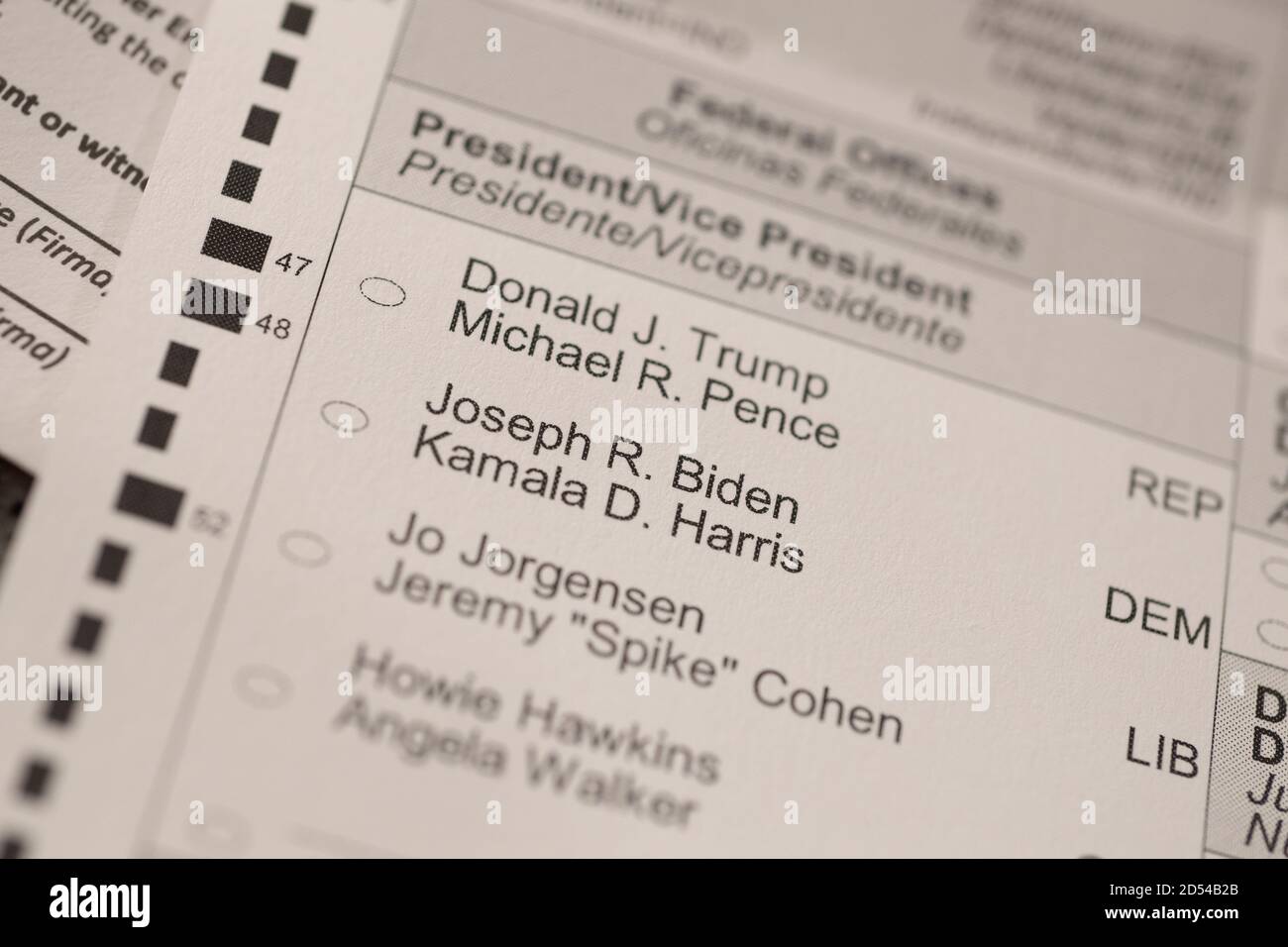 2020 presidential candidates hi-res stock photography and images - Alamy